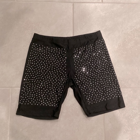 Shorts | Rhinestones Biker Shorts | Poshmark